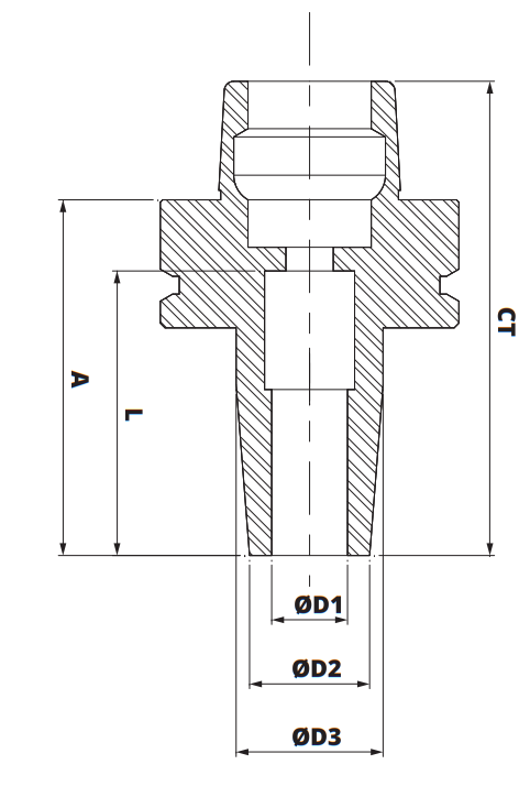 CONES TÉRMICOS HSK-63F / SISTEMA DE FIXAÇÃO / Produtos WIRUTEX